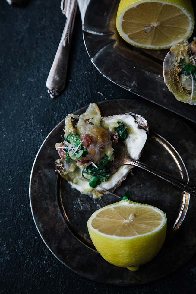Oysters Rockefeller Recipe | Billy Parisi, Simple Creations - Chef Inspired