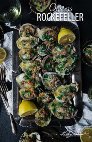 Oysters Rockefeller Recipe | Billy Parisi, Simple Creations - Chef Inspired