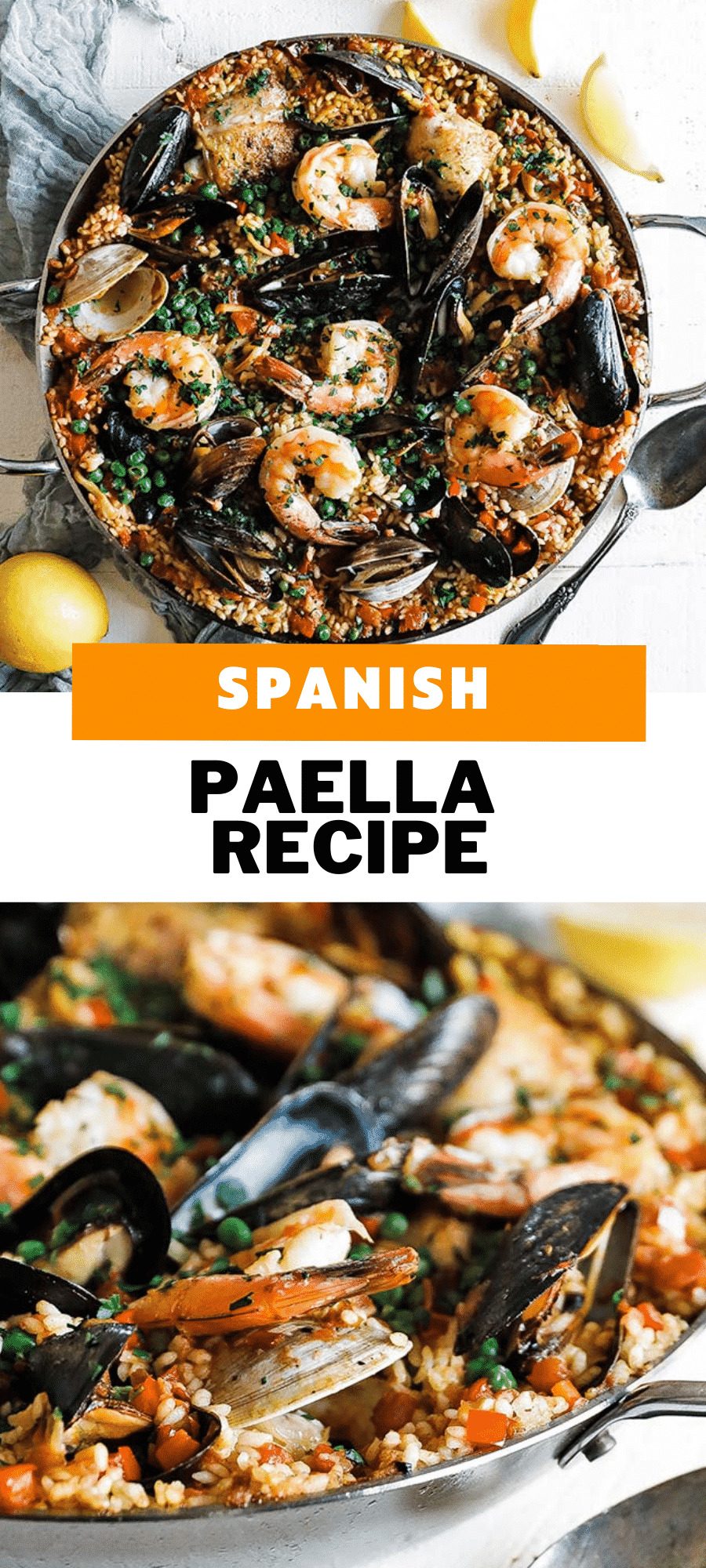 Authentic Spanish Paella Recipe with Seafood - Chef Billy Parisi