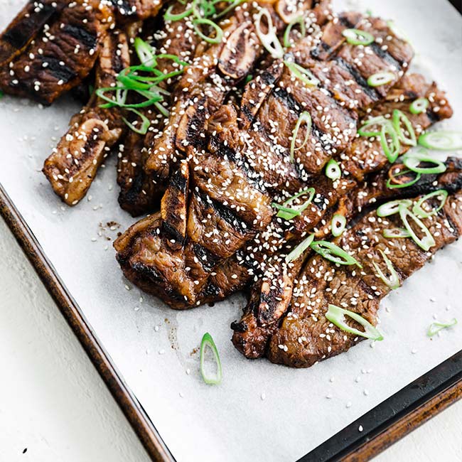 Kalbi Recipe (Korean Short Ribs) - Chef Billy Parisi
