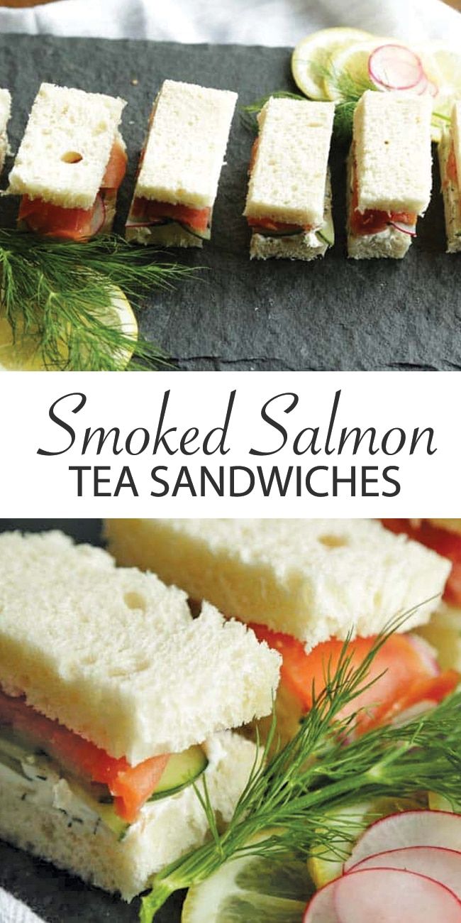 Smoked Salmon Tea Sandwich Recipe