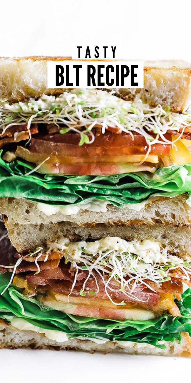 The Ultimate Homemade BLT Sandwich Recipe - Chef Billy Parisi