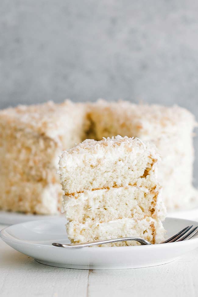 Coconut Cake Recipe - Chef Billy Parisi
