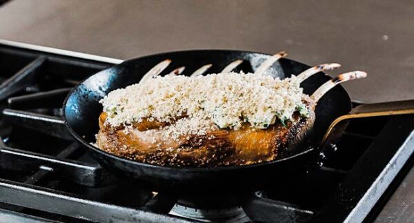 Roasted Rack of Lamb Persillade Recipe - Chef Billy Parisi