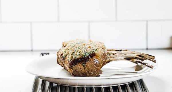 Roasted Rack of Lamb Persillade Recipe - Chef Billy Parisi