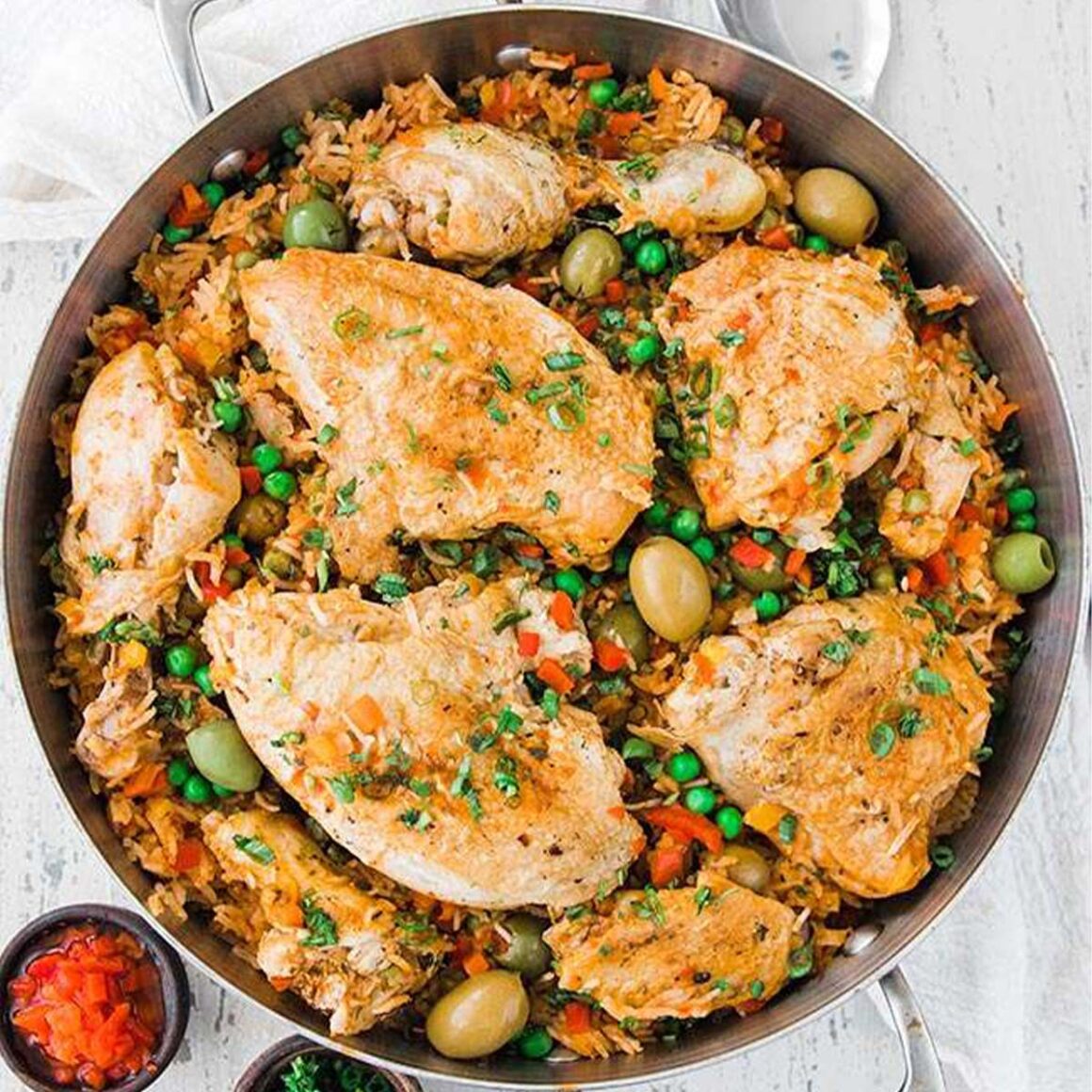 Arroz Con Pollo Recipe - Chef Billy Parisi