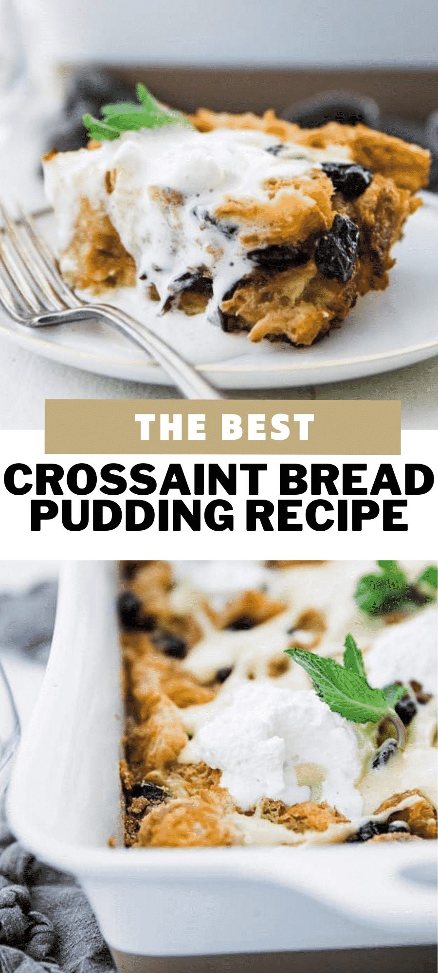 Croissant Bread Pudding Recipe (with Zabaglione Sauce!) - Chef Billy Parisi