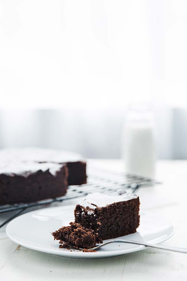 Torta Caprese Recipe (Chocolate Almond Flourless Cake) - Chef Billy Parisi