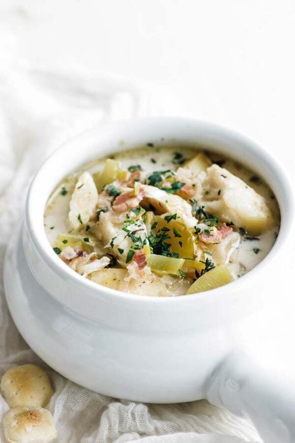 Creamy Fish Chowder Recipe - Chef Billy Parisi