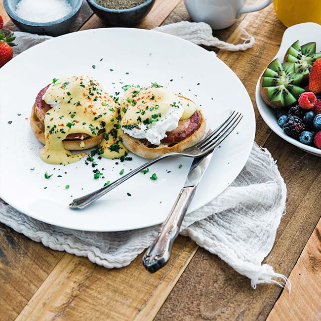 Eggs Benedict Recipe - Chef Billy Parisi