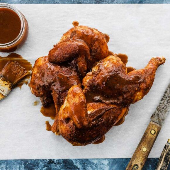 Smoked BBQ Chicken Recipe - Chef Billy Parisi