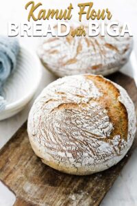 Kamut Flour Bread Recipe with Biga - Chef Billy Parisi