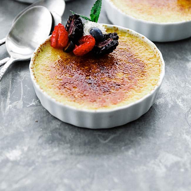 Perfect Crème Brûlée Recipe - Chef Billy Parisi
