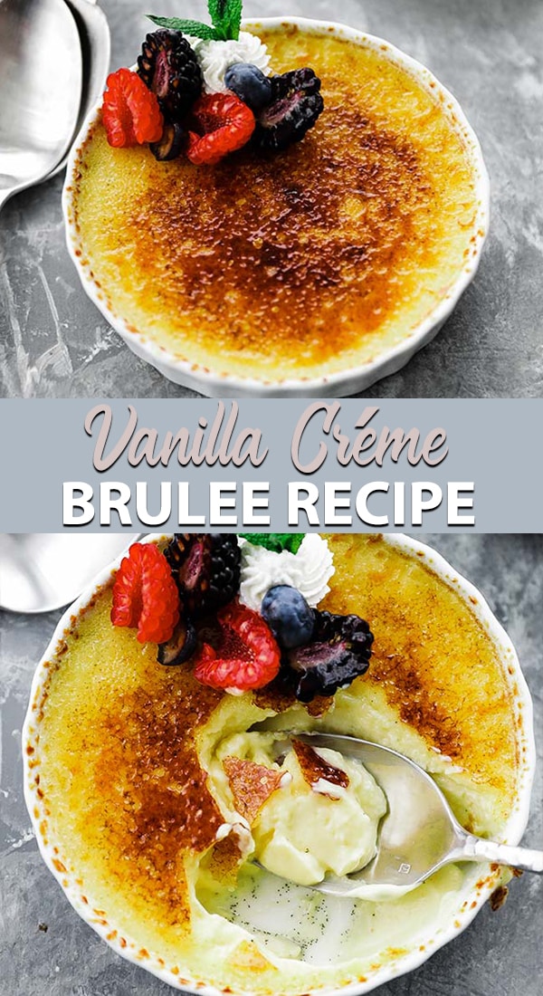 Perfect Crème Brûlée Recipe - Chef Billy Parisi