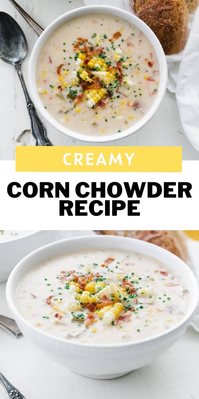 Easy Corn Chowder Recipe - Chef Billy Parisi