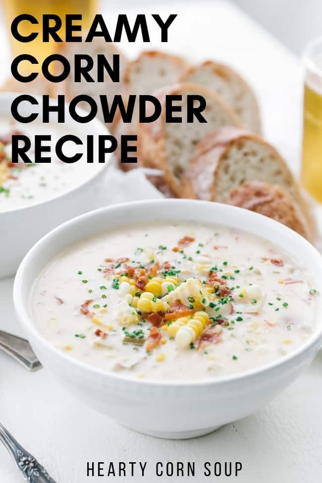 Easy Corn Chowder Recipe - Chef Billy Parisi