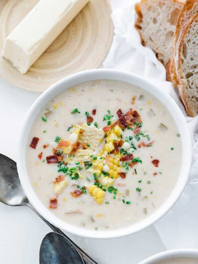 Easy Corn Chowder Recipe Story - Chef Billy Parisi
