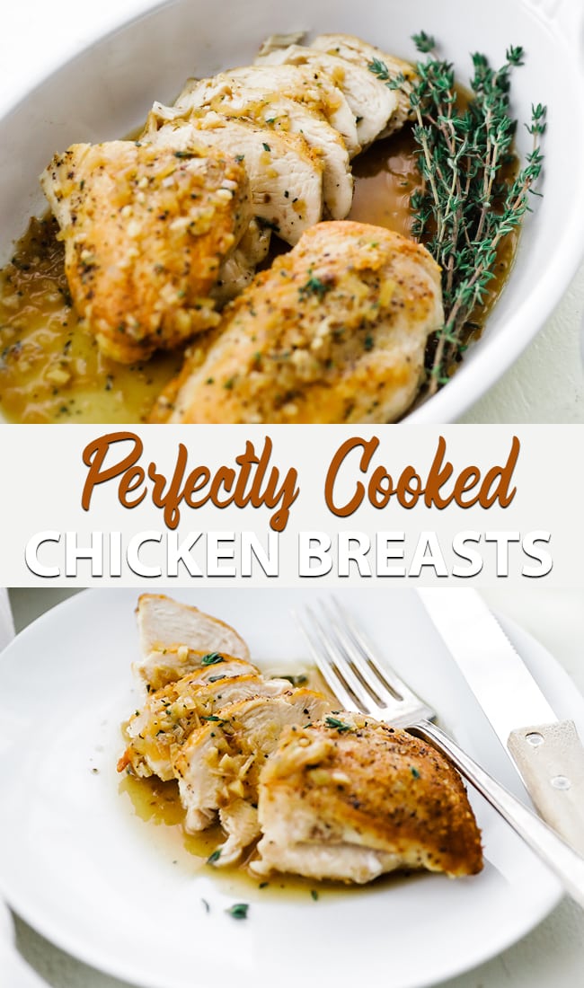 Perfectly Cooked Chicken Breast Recipe - Chef Billy Parisi