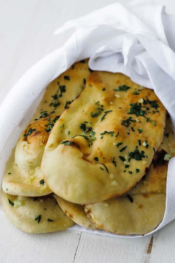 Homemade Naan Recipe - Chef Billy Parisi