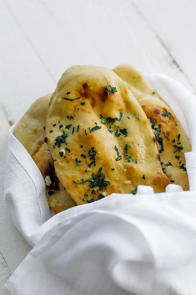 Homemade Naan Recipe - Chef Billy Parisi