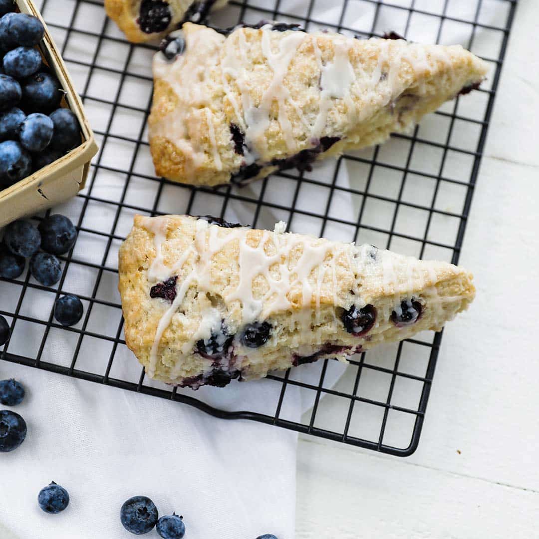 Blueberry Scones Recipe - Chef Billy Parisi