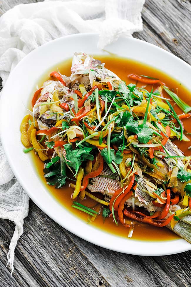 Chinese Steamed Fish Recipe - Chef Billy Parisi