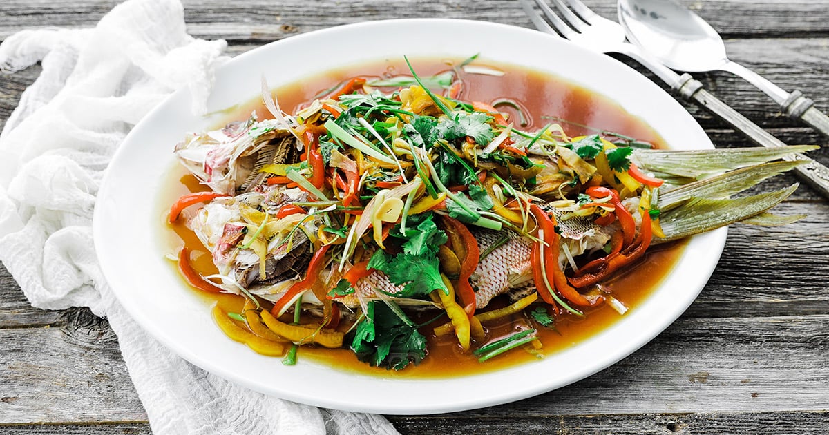 Chinese Steamed Fish Recipe - Chef Billy Parisi