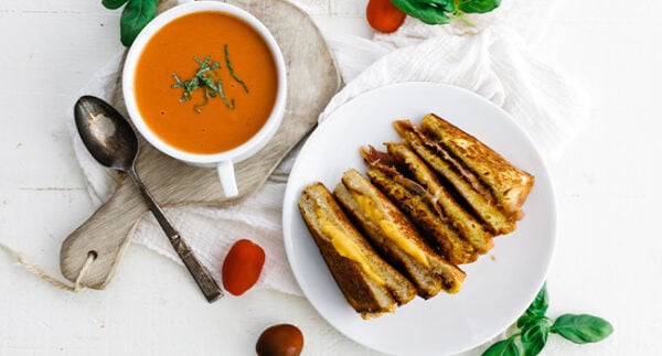 Grilled Cheese and Tomato Soup Recipe - Chef Billy Parisi
