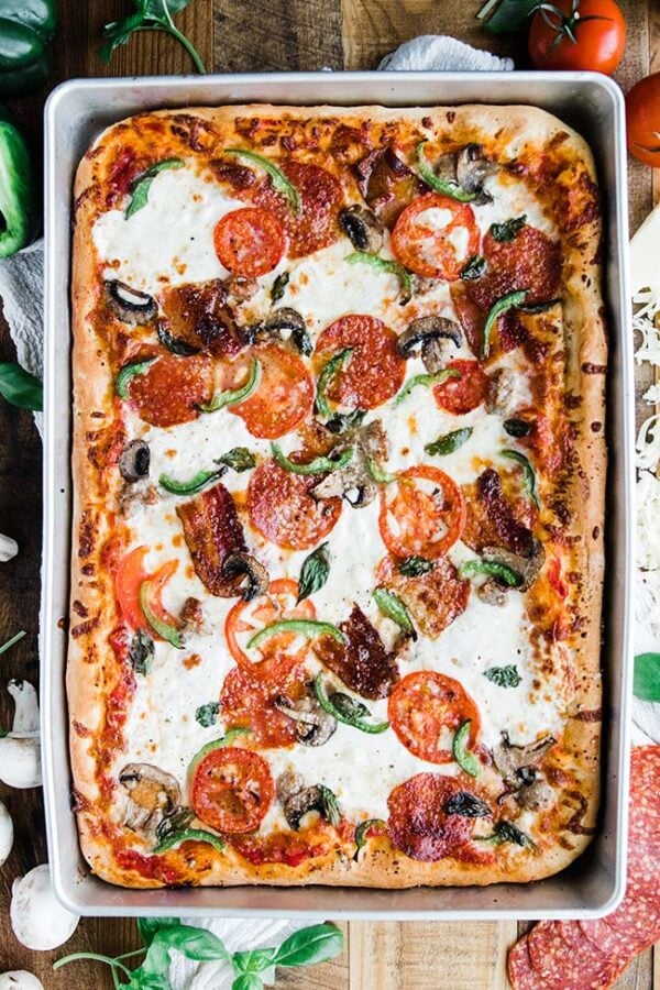 Sicilian Pizza Recipe - Chef Billy Parisi