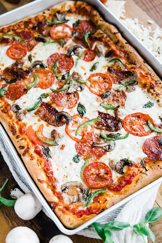 Sicilian Pizza Recipe - Chef Billy Parisi