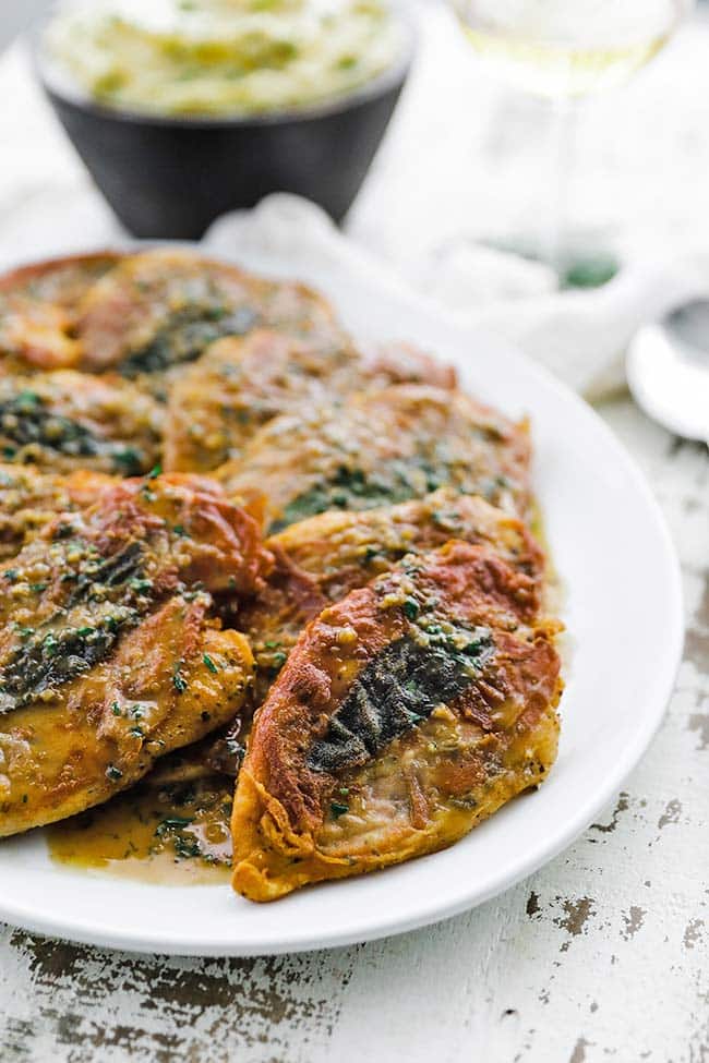 Chicken Saltimbocca Recipe - Chef Billy Parisi