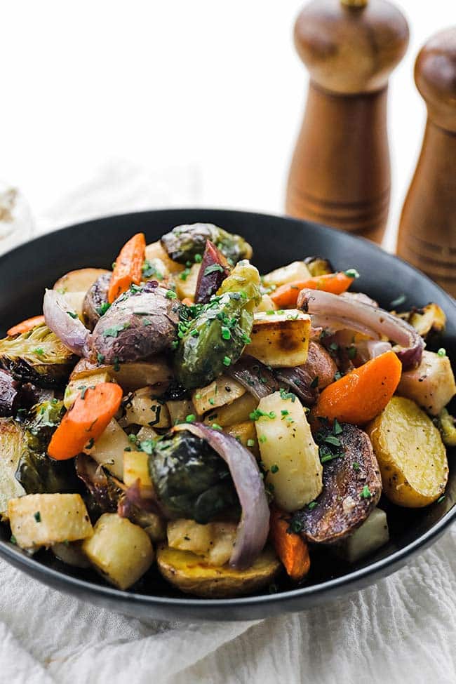 Oven Roasted Root Vegetables Recipe - Chef Billy Parisi