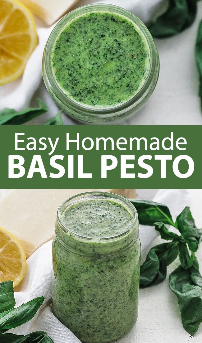 Simple Basil Pesto Recipe - Chef Billy Parisi