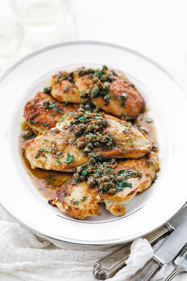 Classic Italian Chicken Piccata Recipe - Chef Billy Parisi