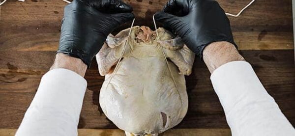 How to Truss a Chicken - Chef Billy Parisi