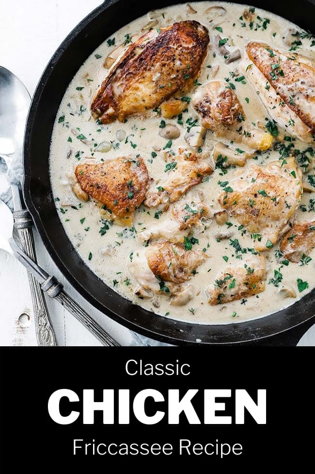 Classic Chicken Fricassee Recipe - Chef Billy Parisi