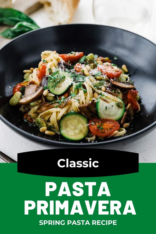 Easy Pasta Primavera Recipe - Chef Billy Parisi