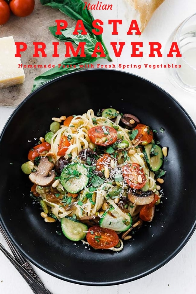 Easy Pasta Primavera Recipe - Chef Billy Parisi