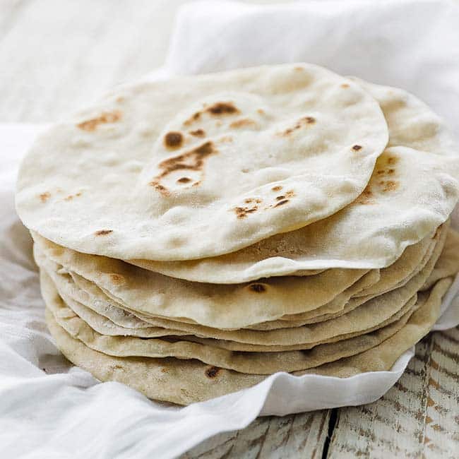 Homemade Flour Tortillas Recipe - Chef Billy Parisi