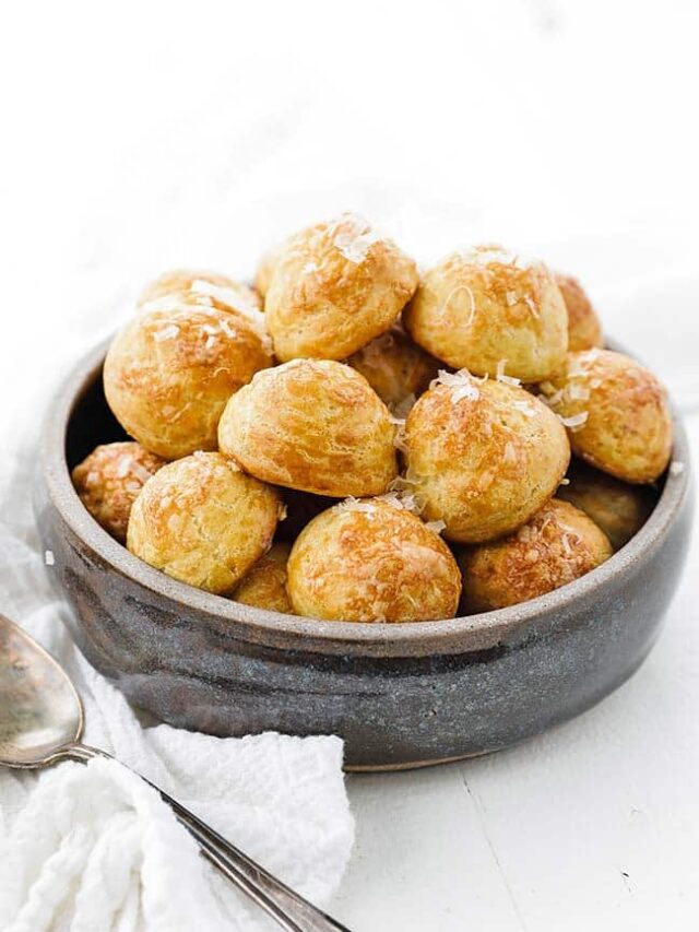 Easy Gougéres Recipe Story - Chef Billy Parisi