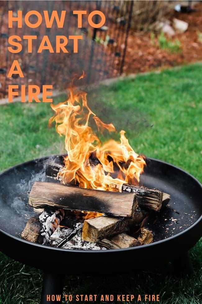 How To Start A Fire (Video) - Chef Billy Parisi