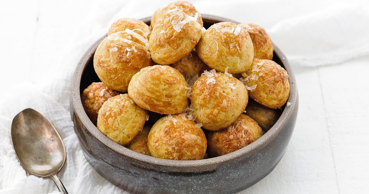Easy Gougéres Recipe (Video) - Chef Billy Parisi