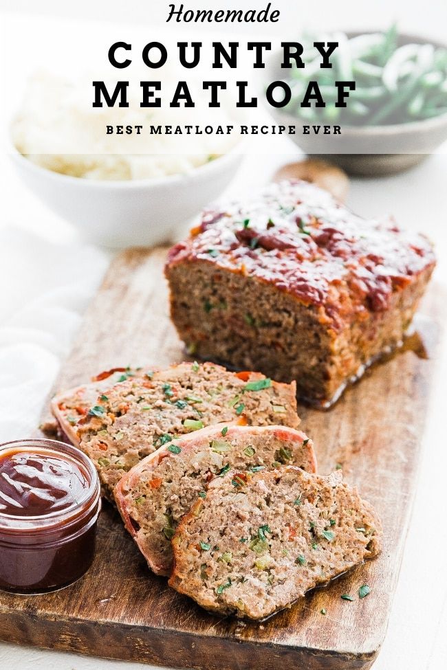 Country Style Meatloaf Recipe - Chef Billy Parisi
