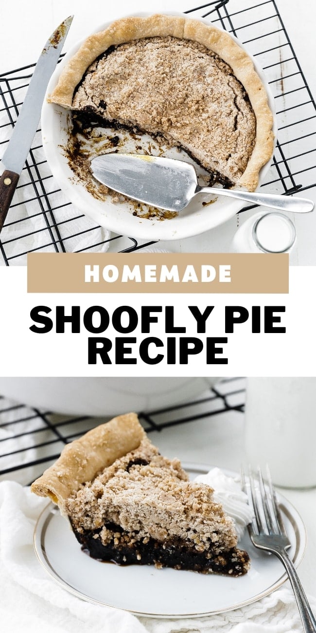 Homemade Shoofly Pie Recipe - Chef Billy Parisi