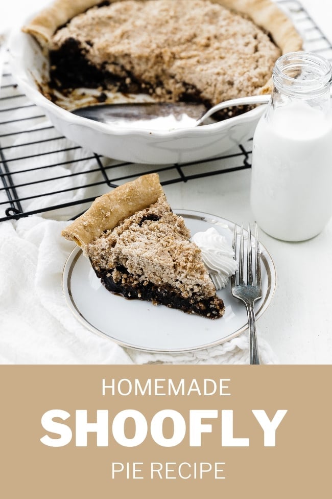 Homemade Shoofly Pie Recipe - Chef Billy Parisi