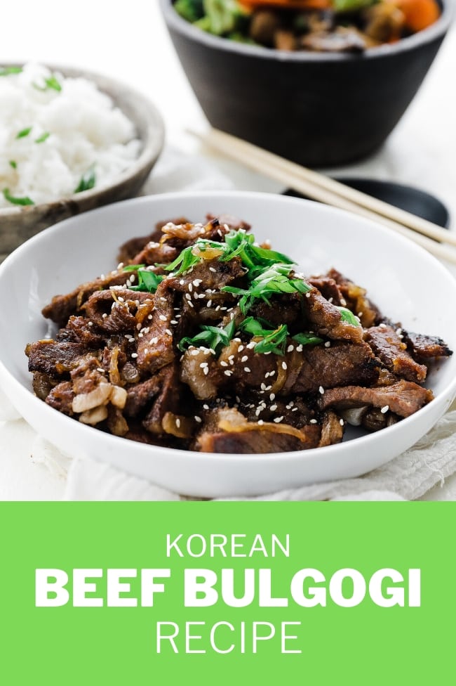 Korean Beef Bulgogi Recipe - Chef Billy Parisi