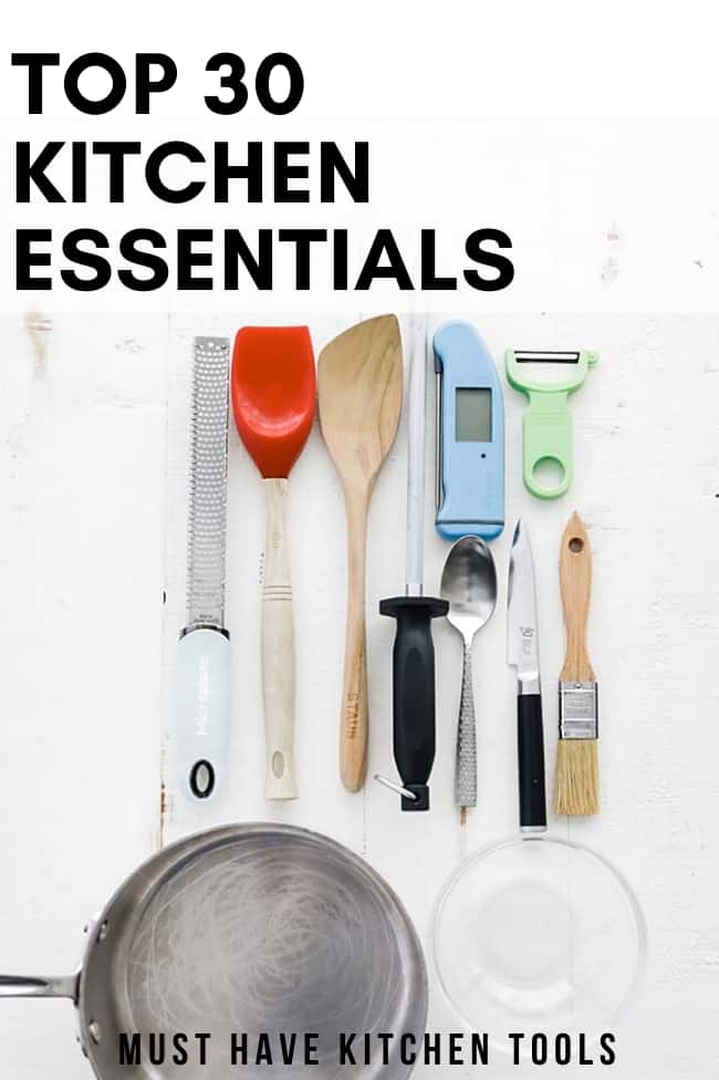 Top 30 Kitchen Tool Essentials - Chef Billy Parisi