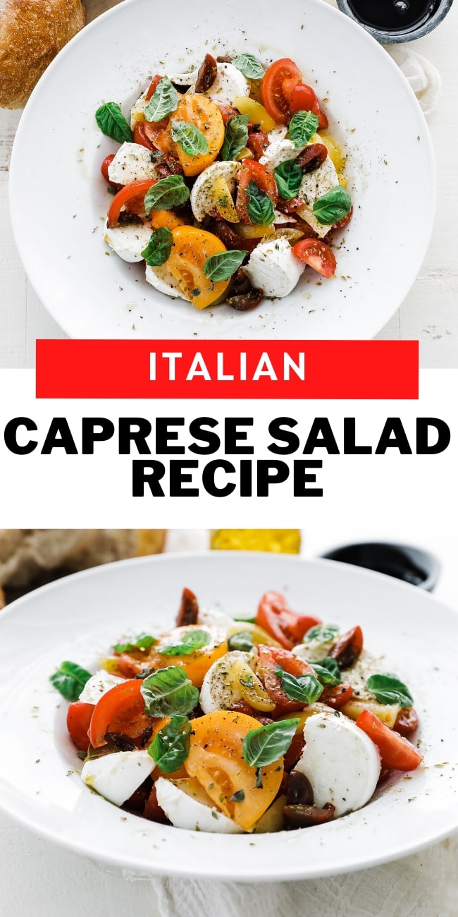 Perfect Caprese Salad Recipe - Chef Billy Parisi