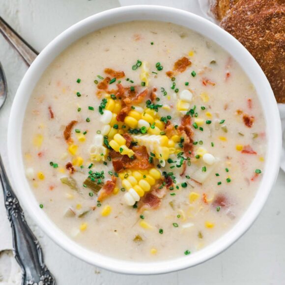 Easy Corn Chowder Recipe - Chef Billy Parisi