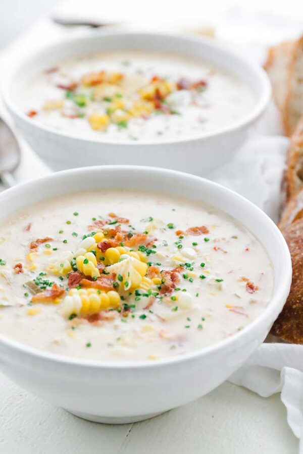 Easy Corn Chowder Recipe - Chef Billy Parisi